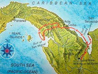 El descubrimiento del océano Pacífico. Vasco Núñez de Balboa