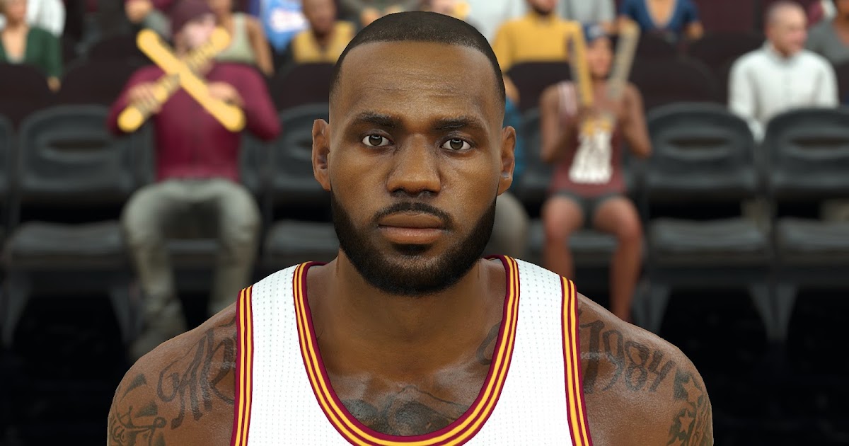 NBA 2K17 Lebron James Cyberface - Shuajota: NBA 2K24 Mods, Rosters ...