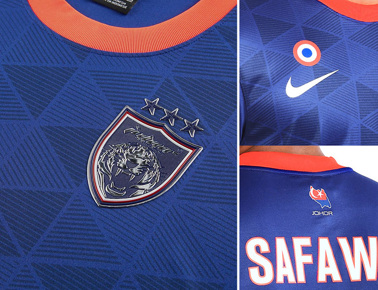 Football teams shirt and kits fan: Johor Darul Ta'zim FC (JDT) 2021 Kits