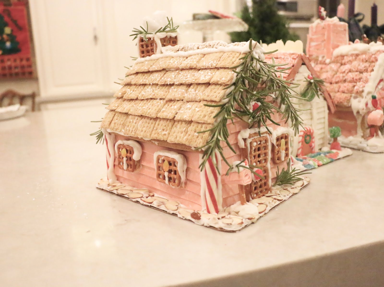 Annual Gingerbread House Decorating Party - Eleven Gables