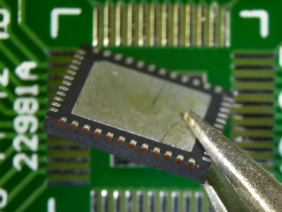 Comment souder un composant QFN - MCHobby - Le Blog