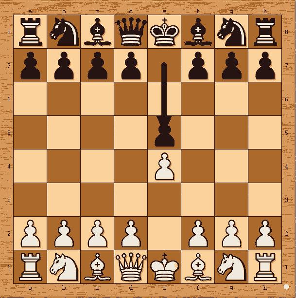 Chess Analysis Move By Move: 1...e5 (C20: King Pawn Game)