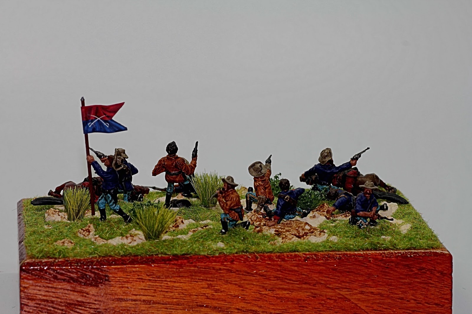 Michael's 1/72 Figuren: Custer's Last Stand finish