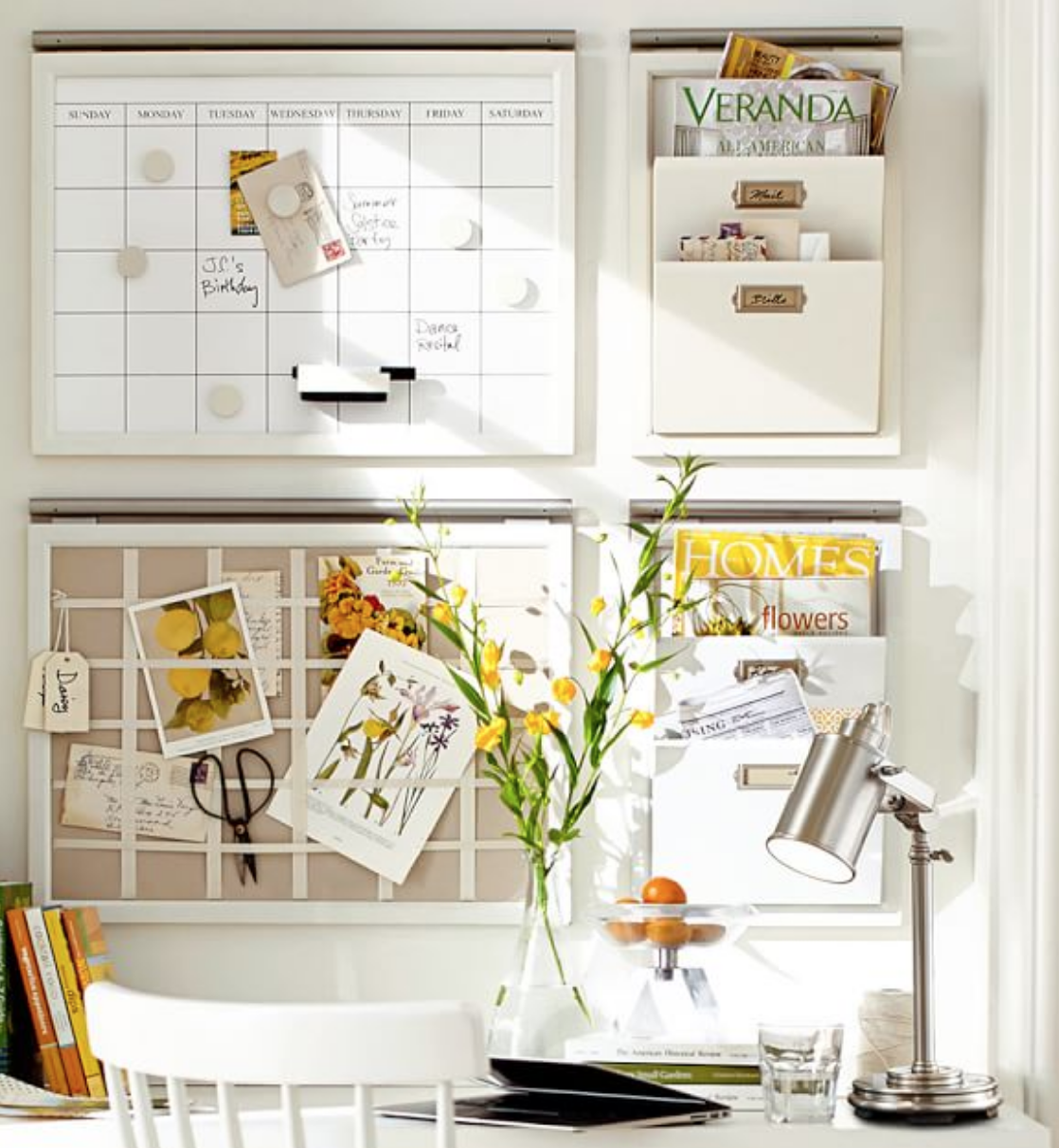 Magnolia Mamas : Wall Organization Inspiration