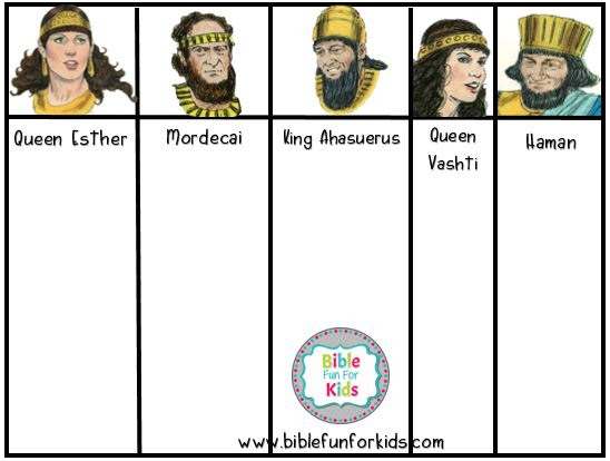 Bible Fun For Kids: Queen Esther Overview