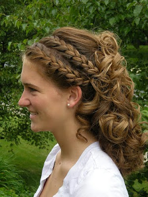 curls prom braid ~ hairstyledesigners, Hair Style Designer