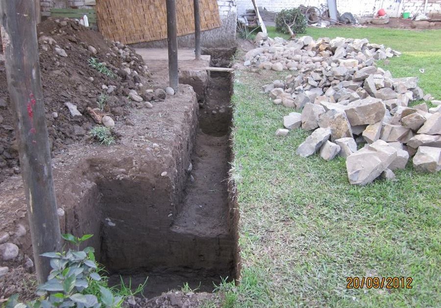 Excavacion De Zanjas Para Zapatas Florencia PROYECTO FINAL INTEGRADOR