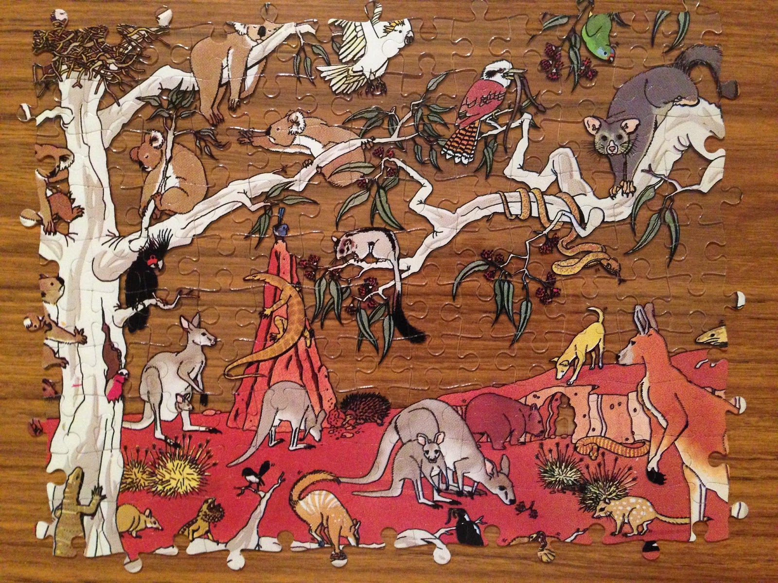 Puzlz up: 3D Jigsaw Puzzles: Outback Australia (540 pieces)