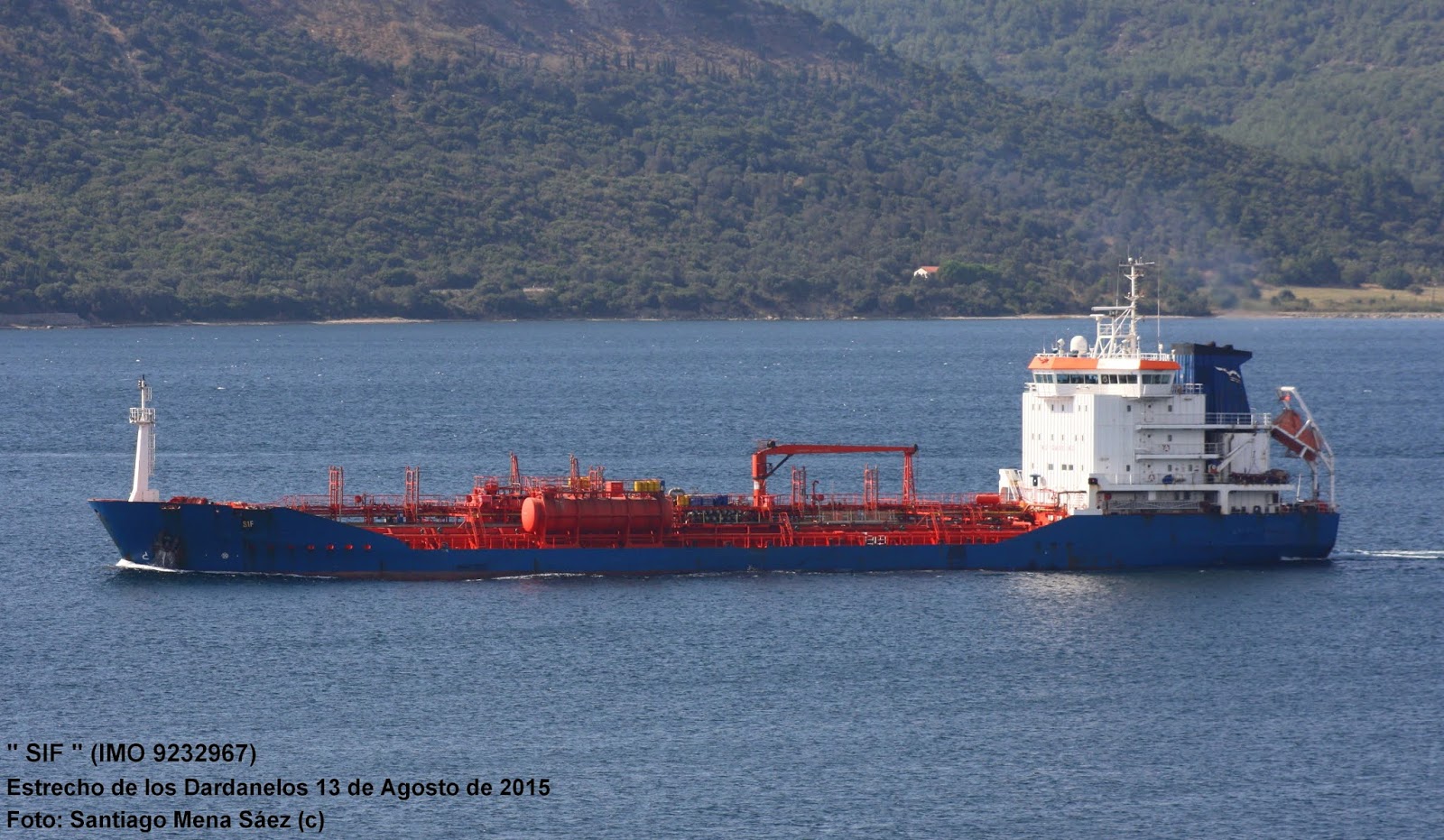 Barcos en Málaga: NUEVO NOMBRE PARA EL BUQUE CISTERNA SIF