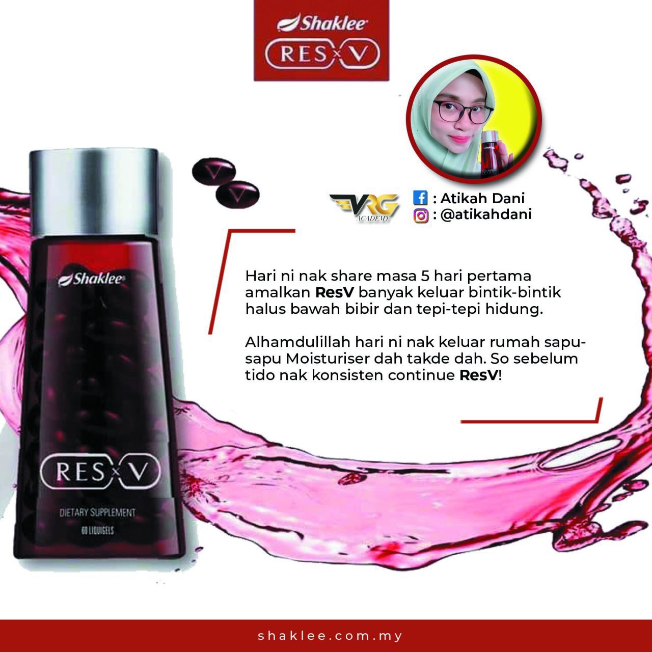 Testimoni ResV Shaklee