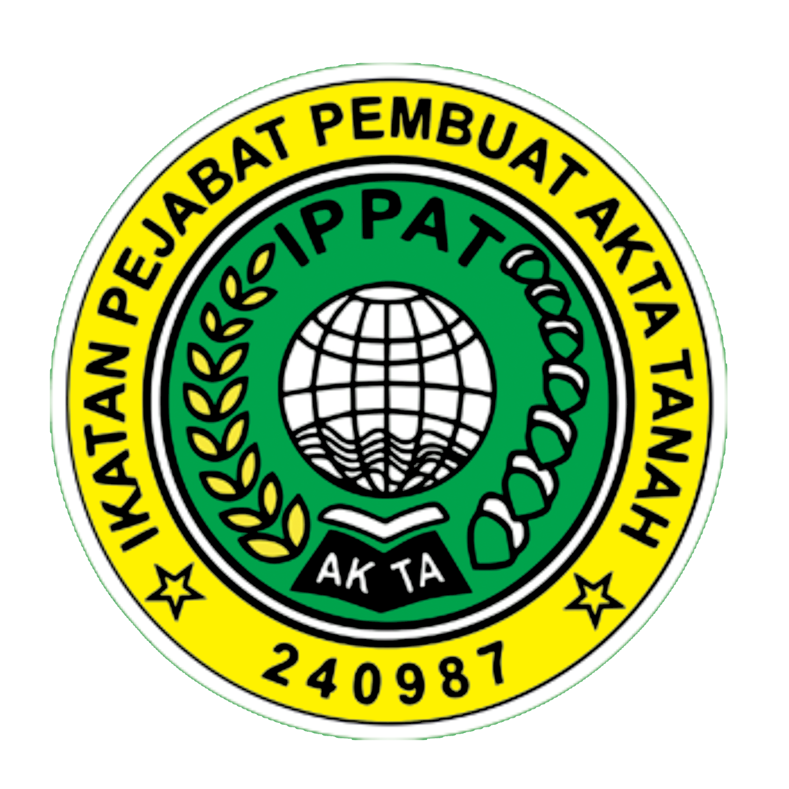 Dunia Logo : logo ikatan pembuat akta tanah IPPAT png