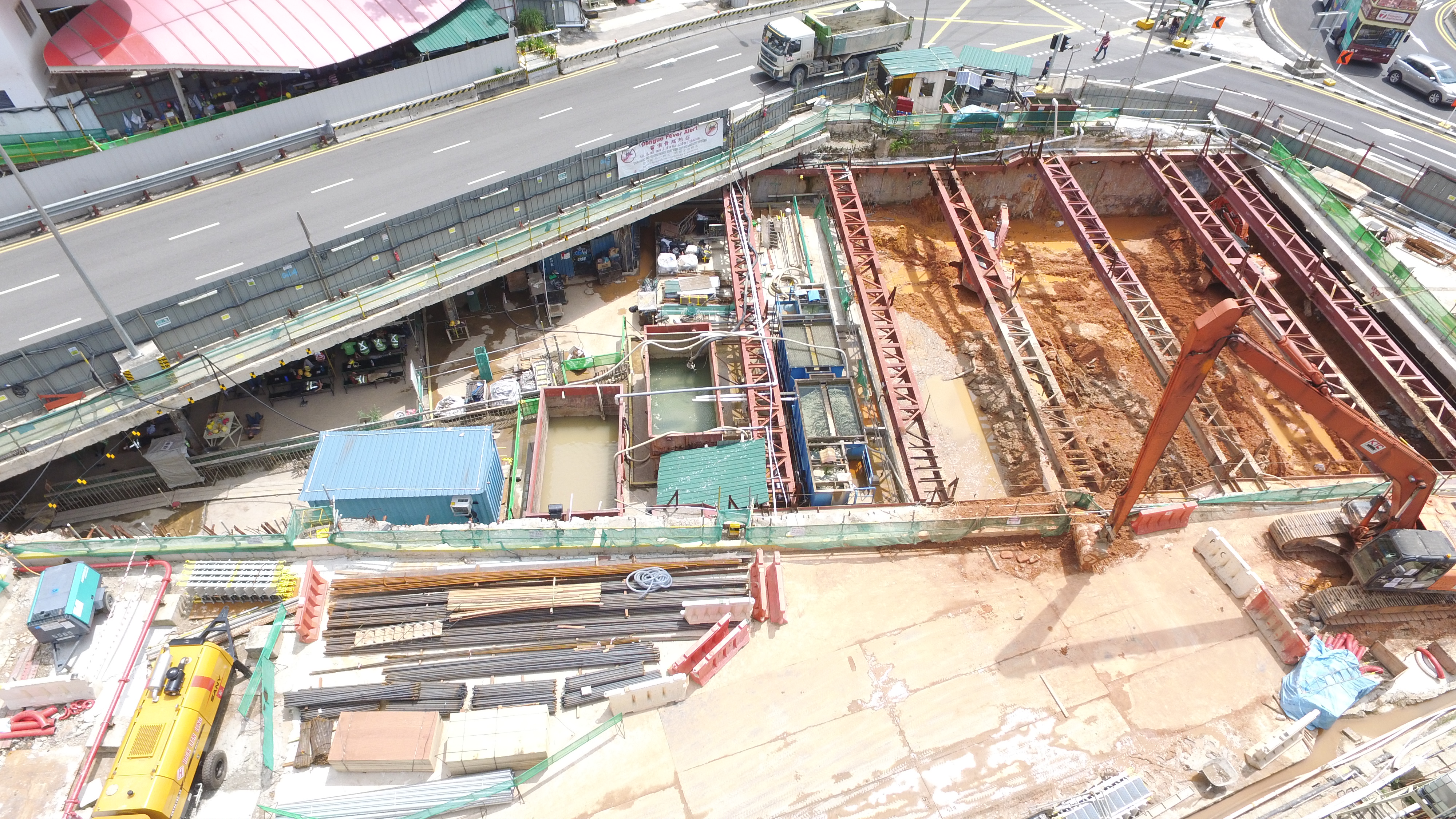 Thomson Line Construction: Maxwell Excavation