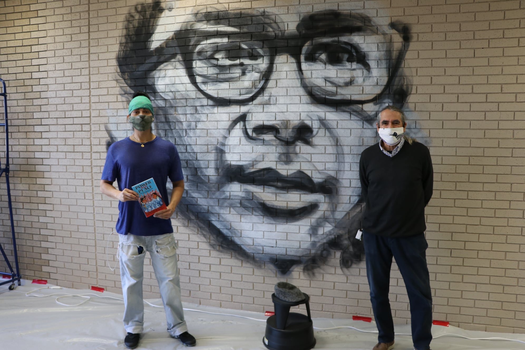 American Indians in Children's Literature (AICL): Mural of Vine Deloria ...