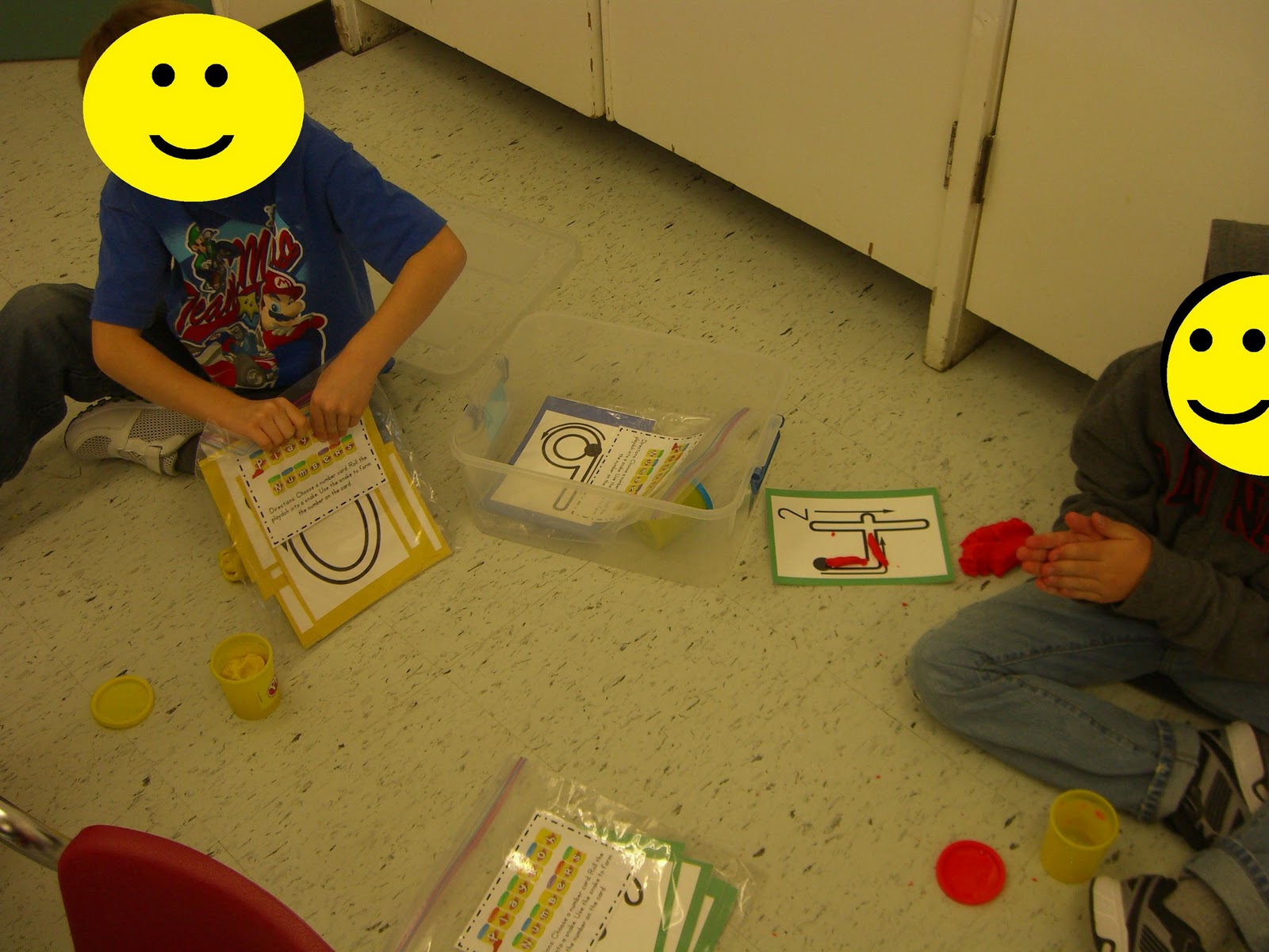 First Grade Garden: Math Stations - Set 1