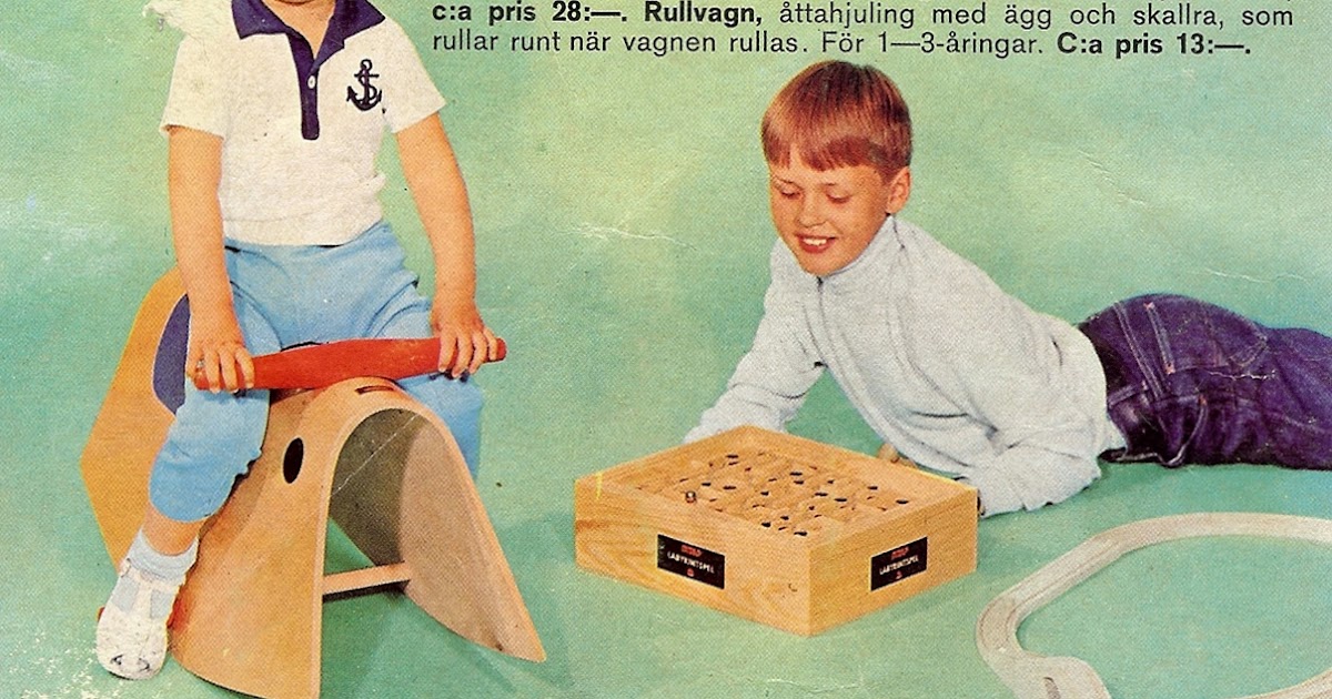 Nostalgorama: Reklam för Brio leksaker 1967