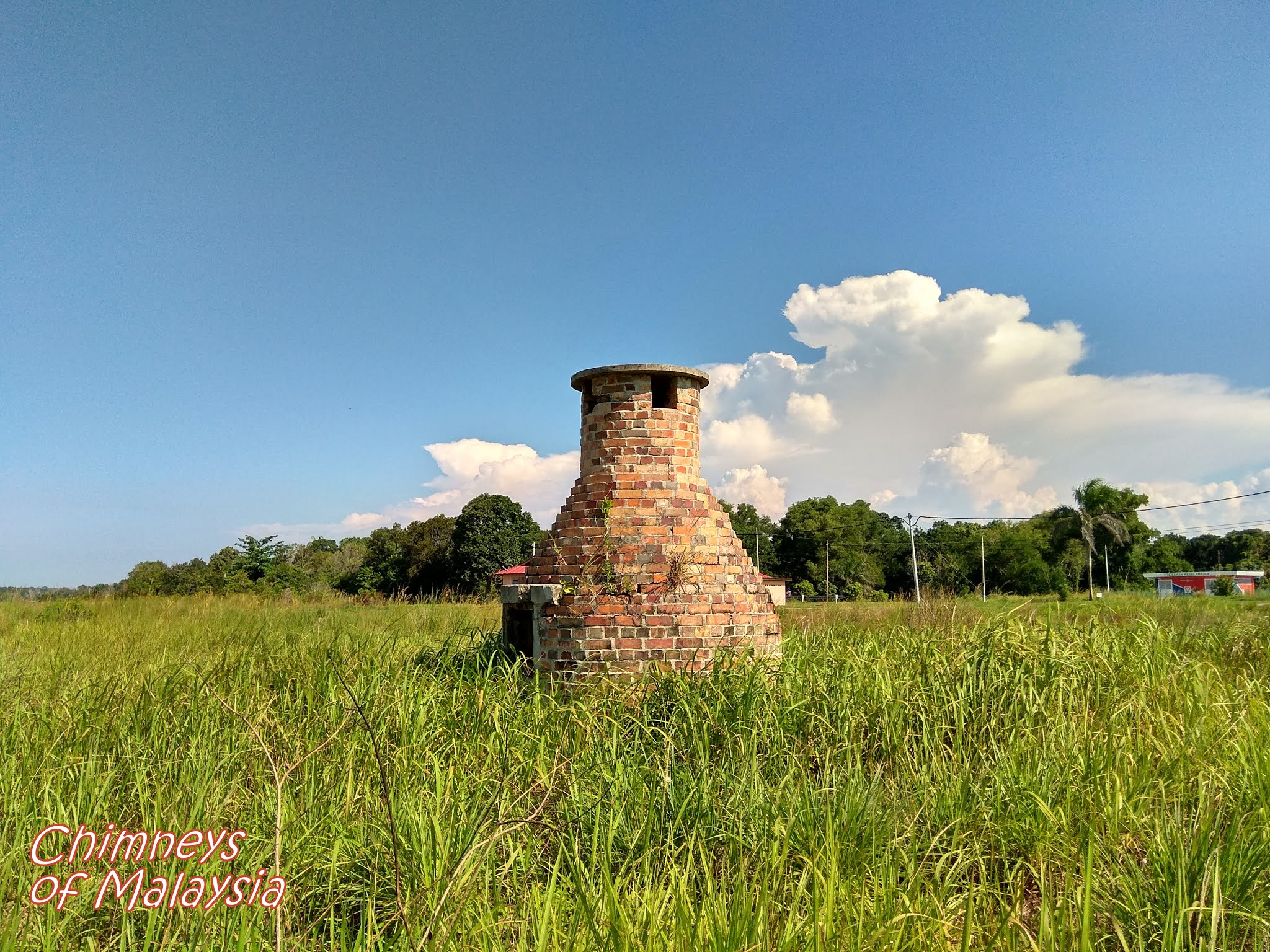 Chimneys of Malaysia: Abandoned Mersing Garbage Burner Chimney
