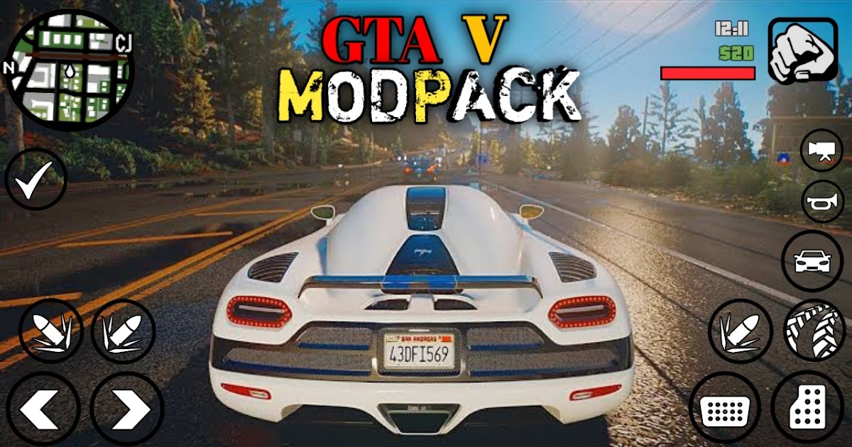 GTA 5 FULL MODPACK FOR GTA SAN ANDREAS