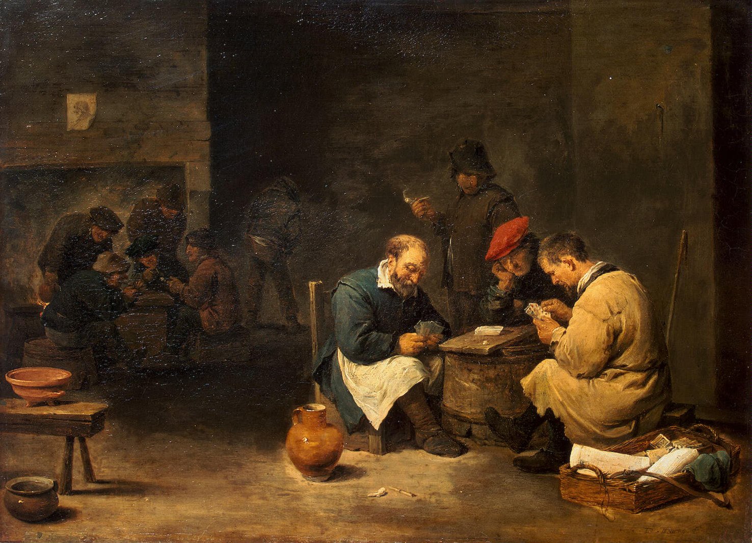 Card Players - David Teniers II | Endless Paintings