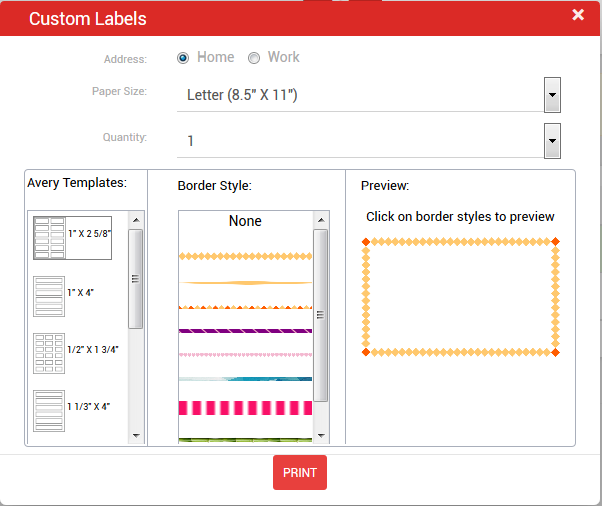 Cloud Address Book: Best Printing Techniques we use for address label ...