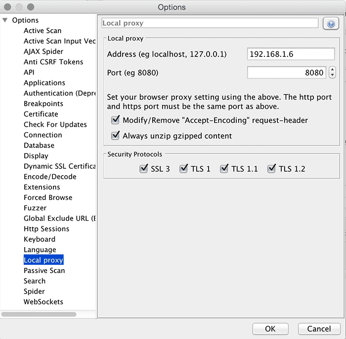 Inspecting HTTP traffic using OWASP Zed Attack Proxy tool Inspecting HTTP traffic using OWASP Zed Attack Proxy tool