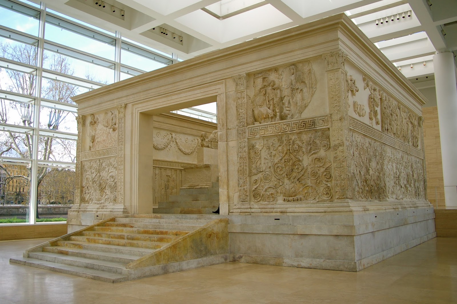 PRANCHETA DE ARQUITETO: PROJ MUSEU 2: ARA PACIS AUGUSTAE, ROMA