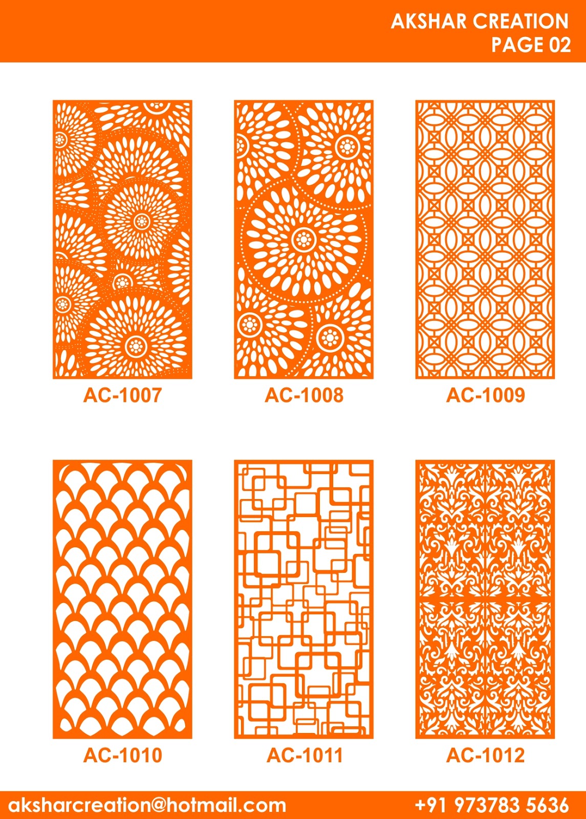CNC Laser & Router Cutting Design Vector Files
