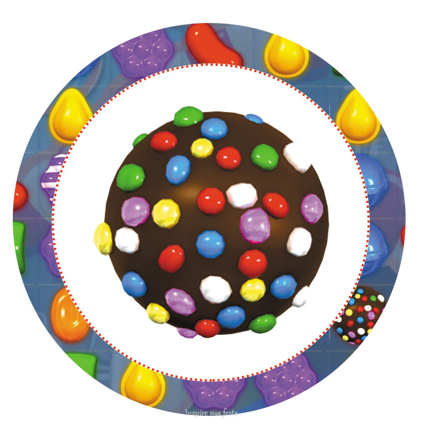 Candy Crush Party: Free Printable Candy Bar Labels. - Oh My Fiesta! for ...