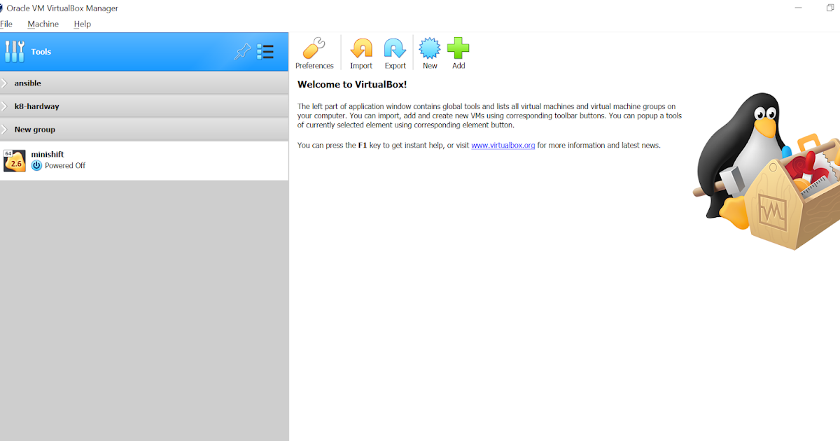 Infrastructure Setup with VirtualBox Software