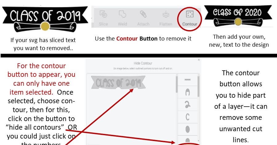Fields Of Heather: Quick Tip - How To Use Contour In Design Space