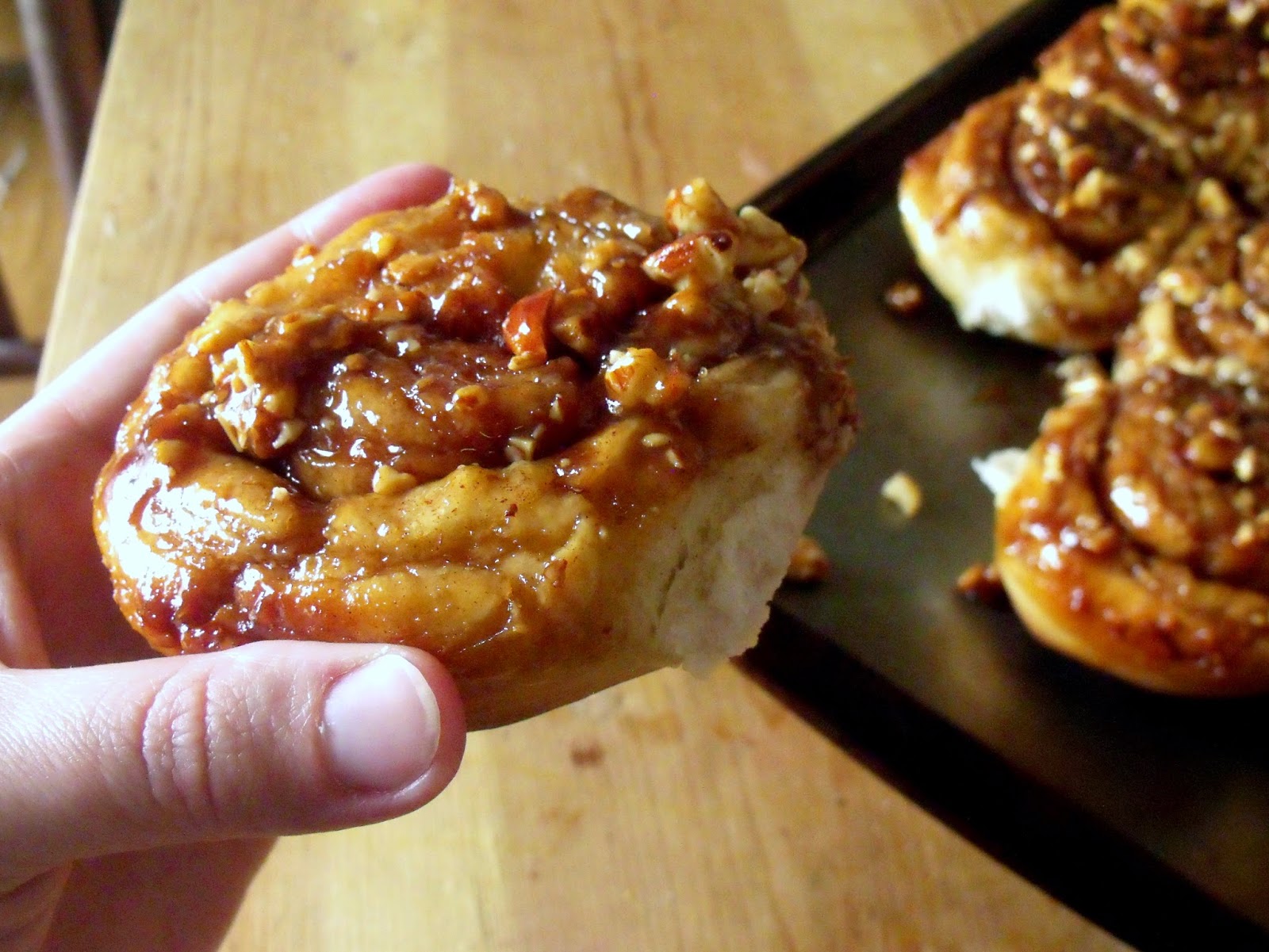 Fun Foods On a Budget!: Sourdough Sticky Buns
