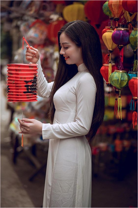 Girl Xinh Việt Với áo Dài đê Mê Vô Tận