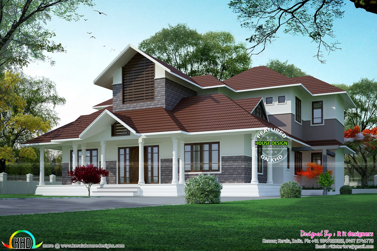 Cute Slope Roof Double Floor Home Kerala Home Design And Floor Plans cute-slope-roof-double-floor-home-kerala-home-design-and-floor-plans