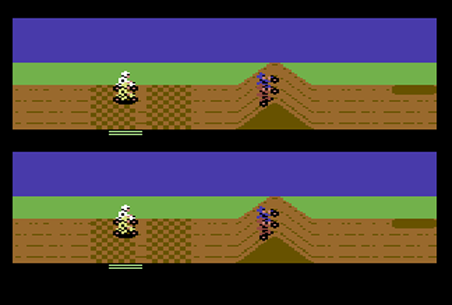 Indie Retro News: Motorman - Atlantis's Excitebike clone for the C64
