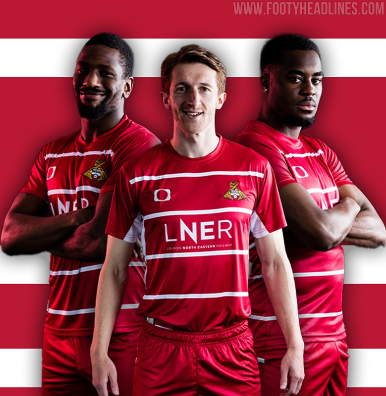 Doncaster Rovers 21-22 Home & Away Kits Released - Footy Headlines