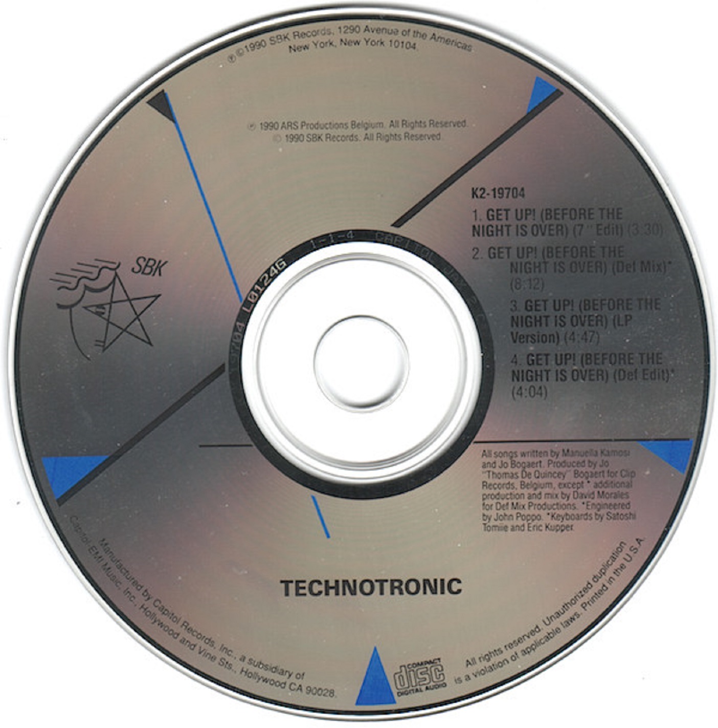 USiNa Do SoM: Technotronic - Get Up! (Before The Night Is Over) (1990 ...