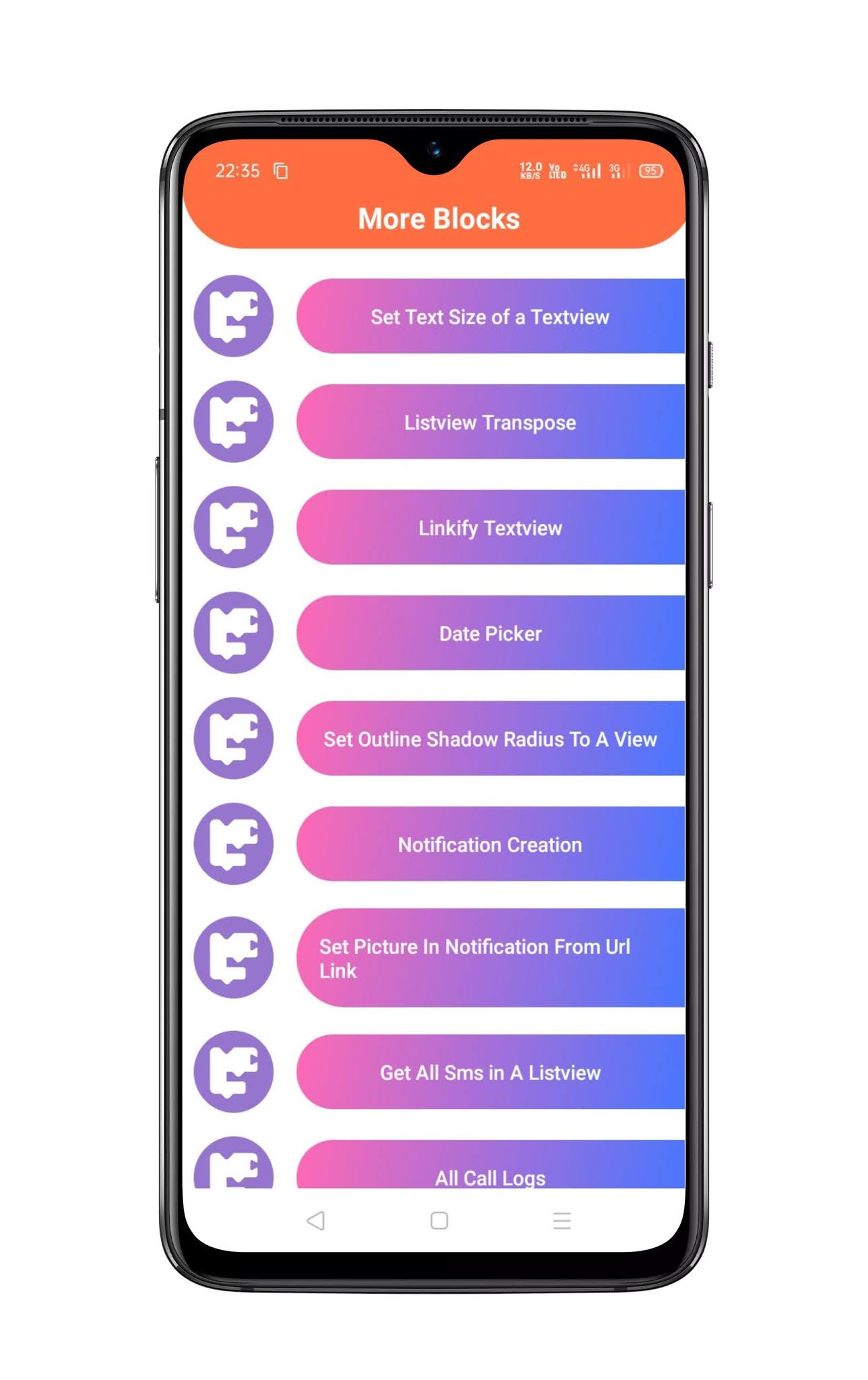 Corner Radius Block For Sketchware