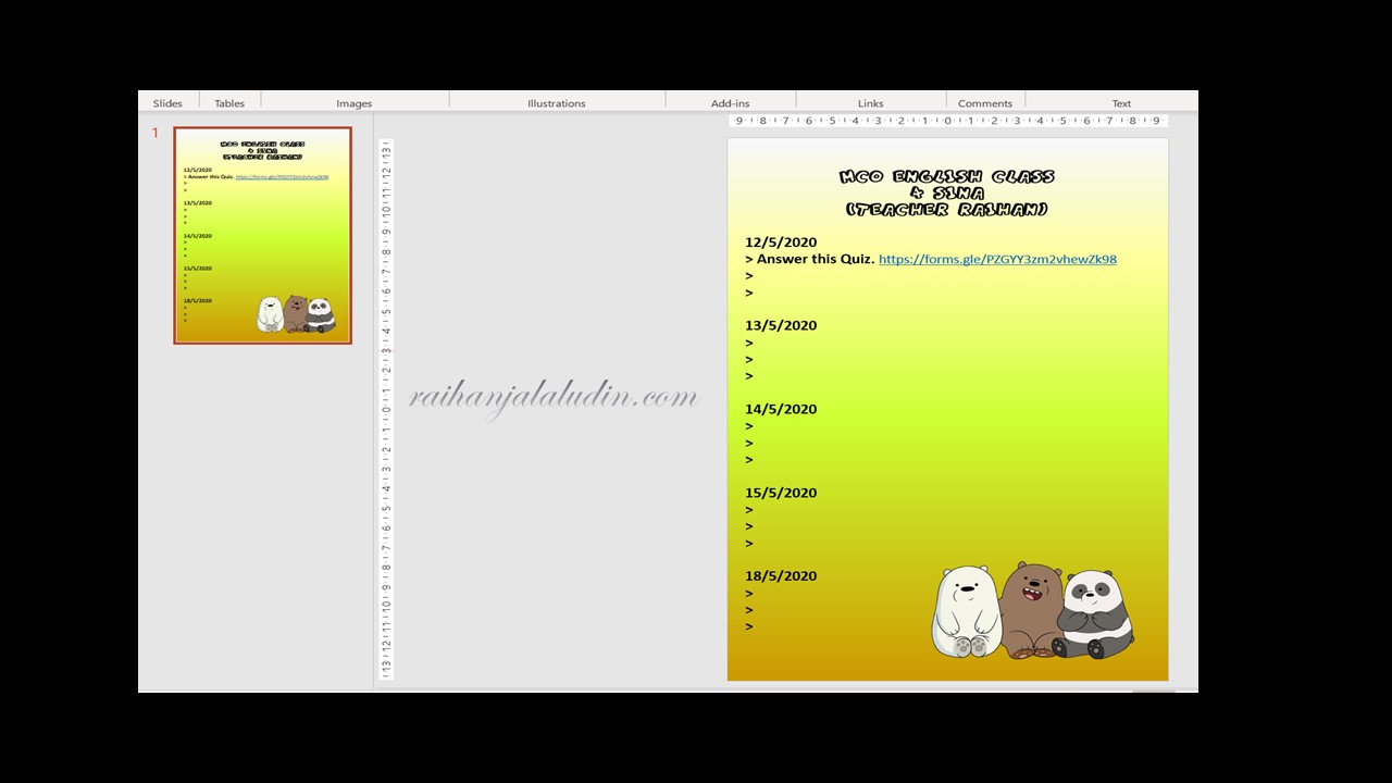 Cara Nak Buat Poster Saiz A3 Guna Powerpoint