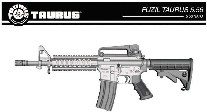 WARFARE Blog: O caminho da Taurus para um fuzil 5,56x45mm