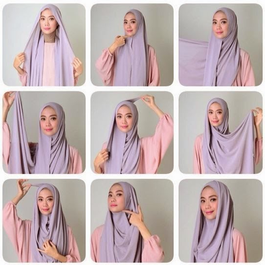 Tutorial Hijab Syar'i Cantik | Cara Memakai Jilbab Tutorial Hijab