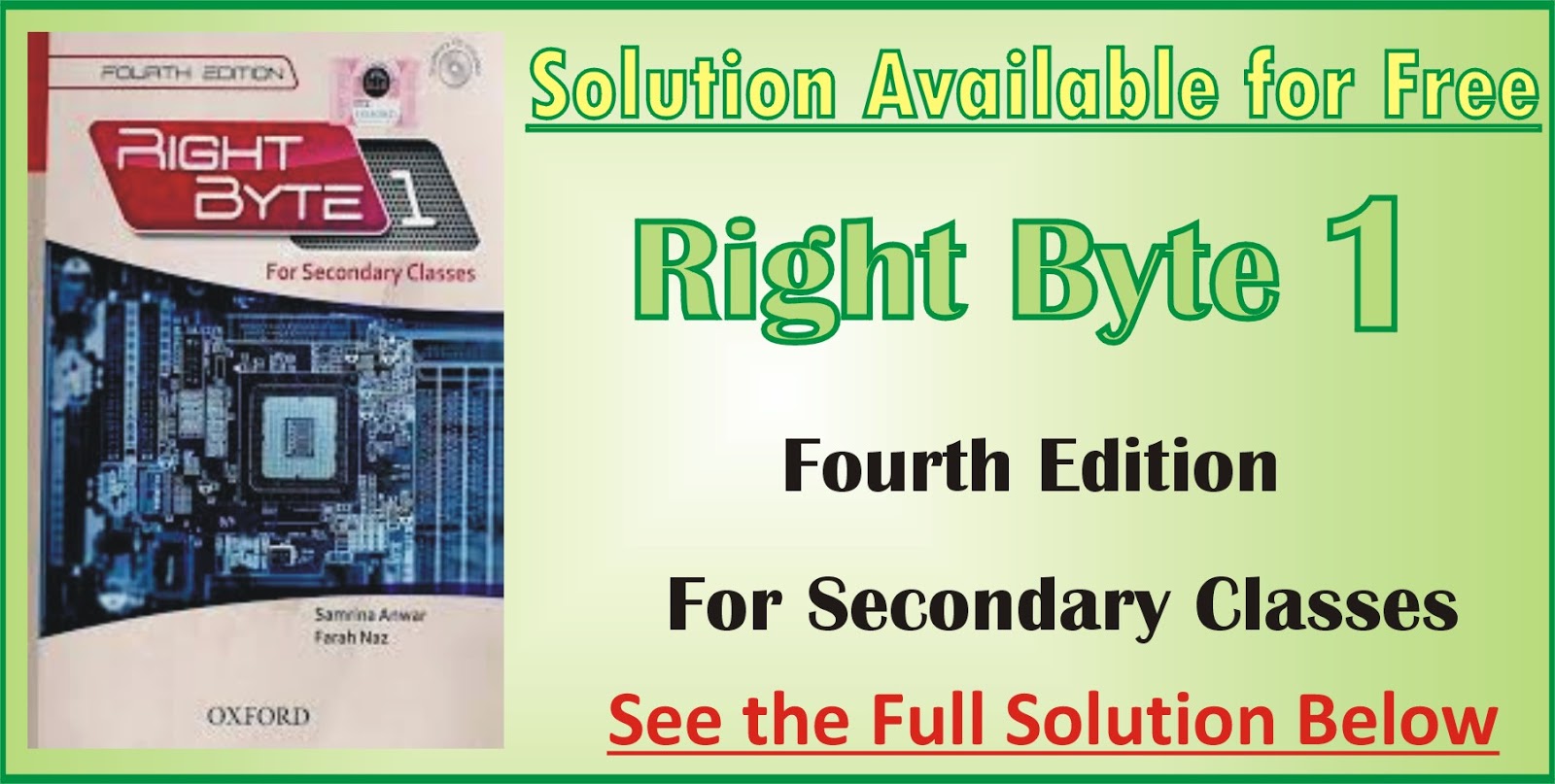 Right Byte 1 Chap 1-6