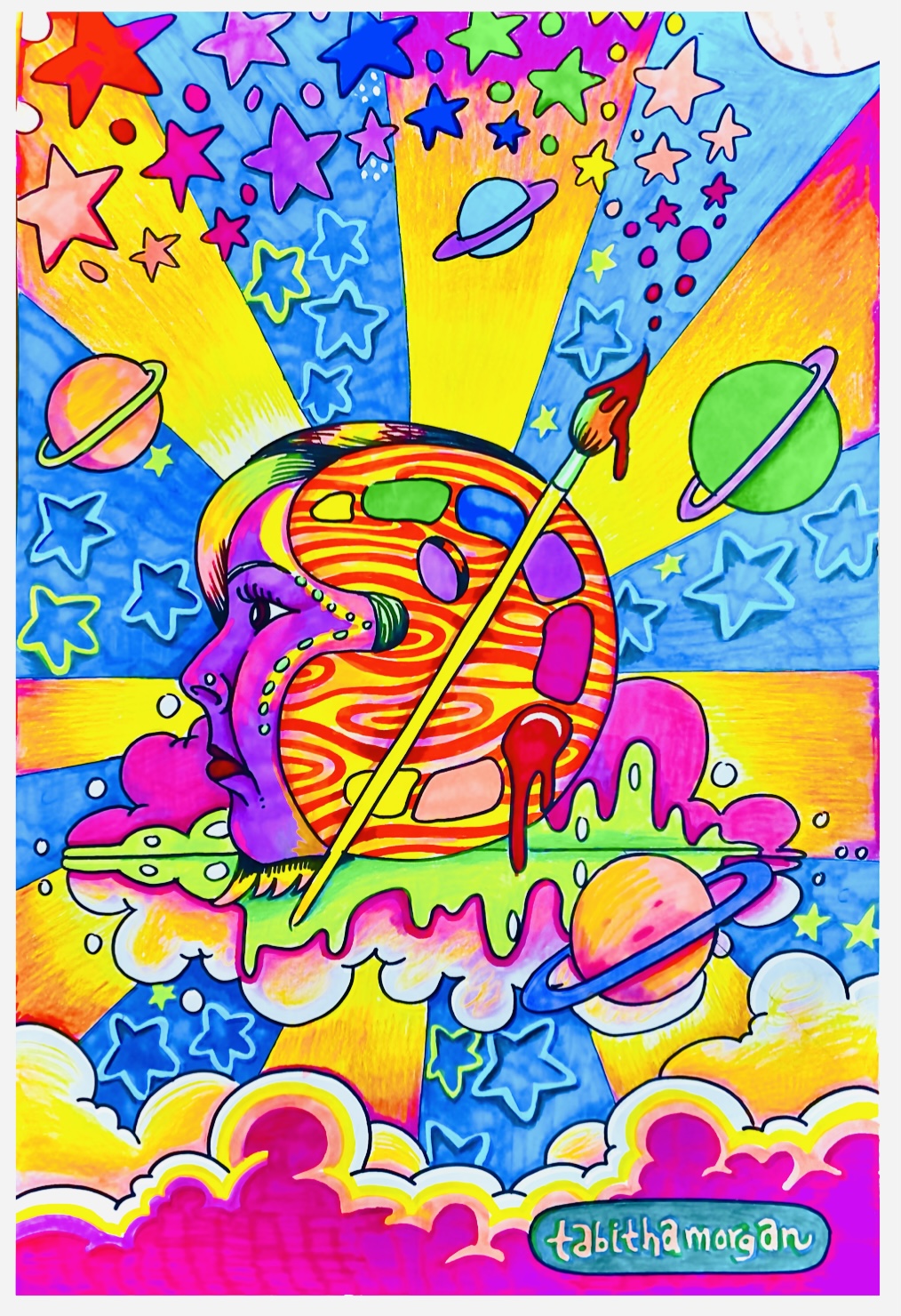 The Lost Sock : Peter Max Pop Art Objects