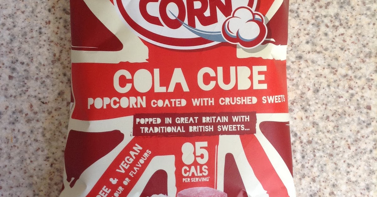 Retrocorn Cola Cube & Cherry Pips Popcorn
