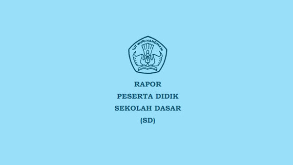 Contoh Raport SD MI Kurikulum 2013 Format Word Terbaru