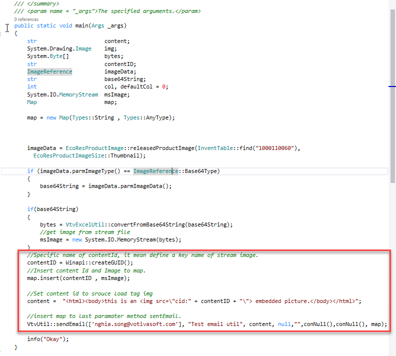 A few options available to embed images in your HTML emails Dynamic 365 ...