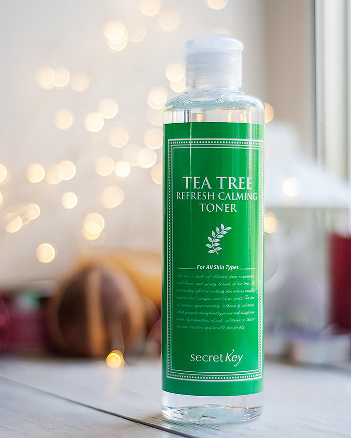 SECRET KEY Tea Tree Refresh Calming Toner. Обзор корейского тонера для ...
