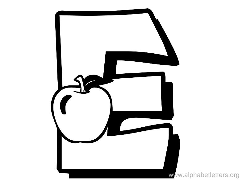 Letter E Clipart Black And White - Letter Format