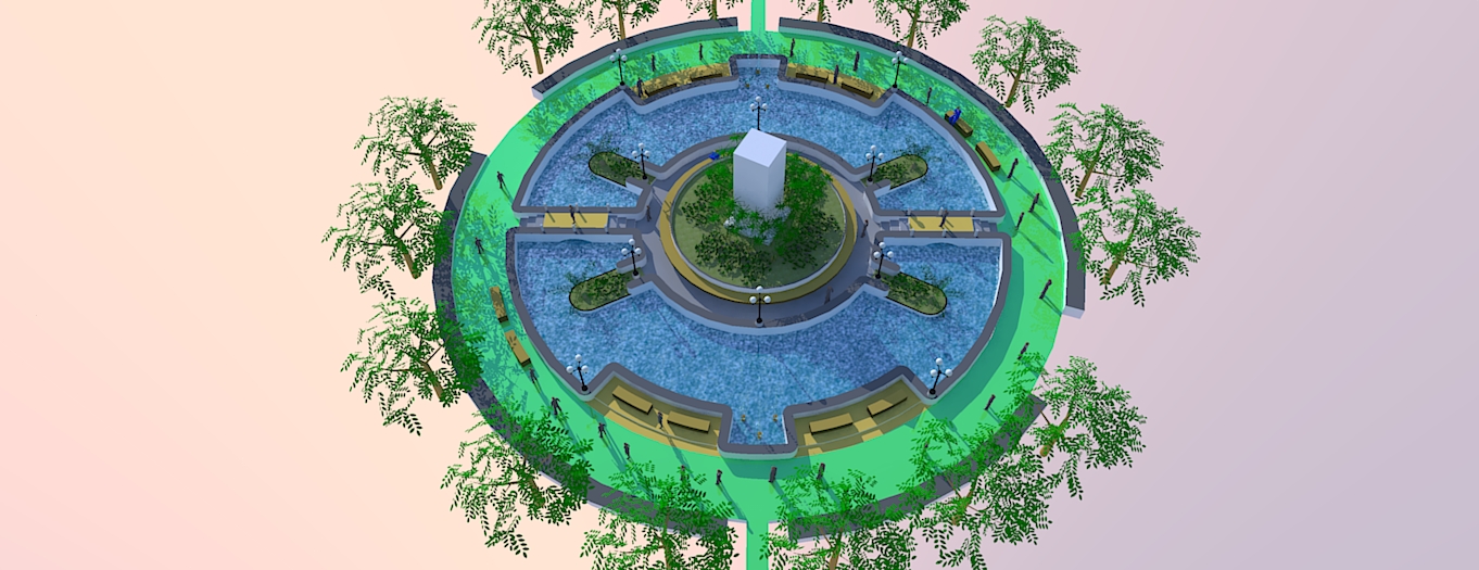 Taman Bundar - Jasa Site Plan