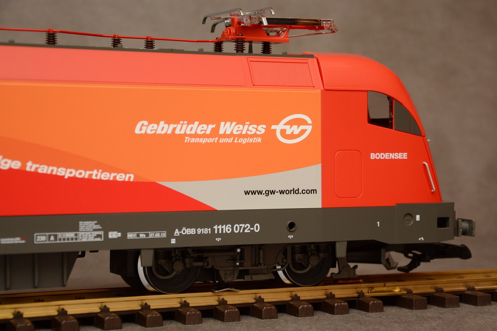My Miniature Worlds: Piko 37428, G-scale Class 1116 "Taurus" electric ...