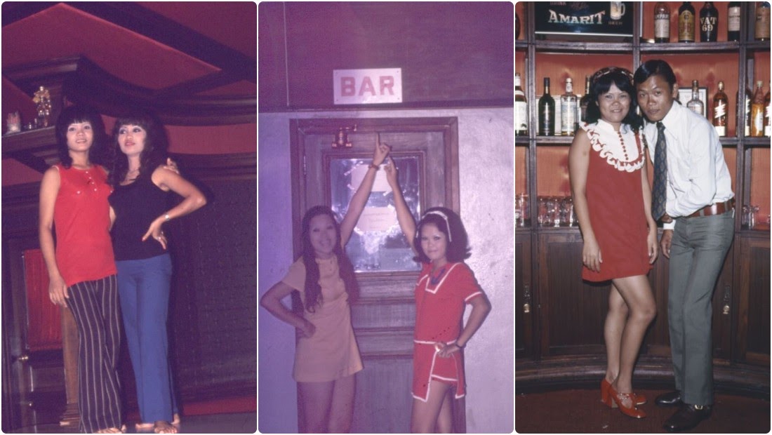 Inside a Bangkok Bar in the Early 1970s ~ Vintage Everyday