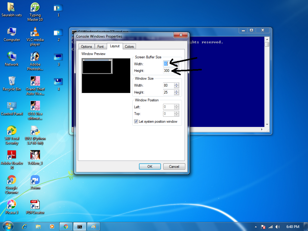 HOW TO CREATE CMD PROMPT FULL SCREEN - Cyber Vats